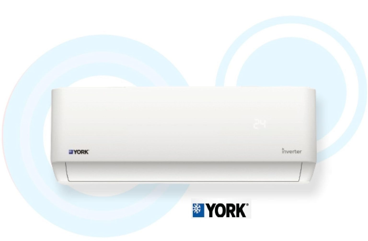 Split Mural York Frío/Calor Inverter – Refrimática